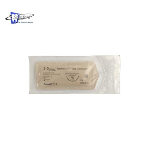 Sutura 3 0 Chromic Catgut Absorbible Mx