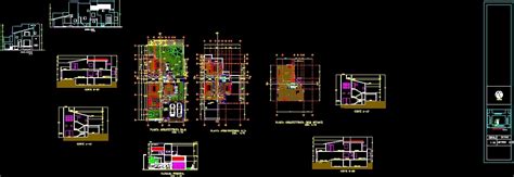 Split Level House DWG Section For AutoCAD Designs CAD