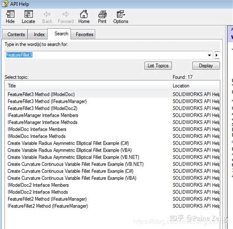 VBA SolidWorks 二次开发 API 从宏开始 知乎