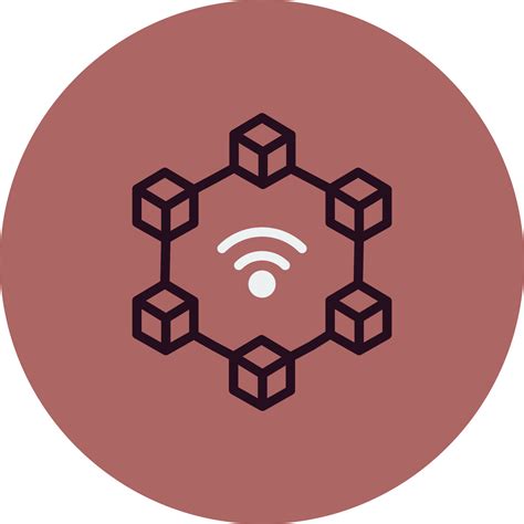 Blockchain Vector Icon 21524059 Vector Art At Vecteezy