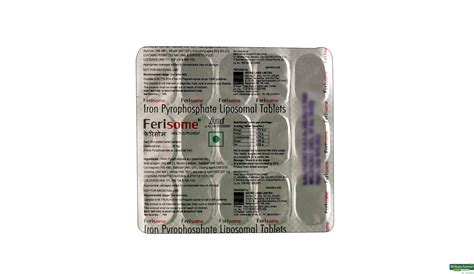 Buy Ferisome 15 Tablets Online At Best Prices Wellness Forever