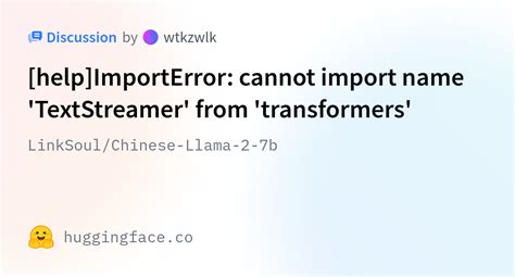 Linksoulchinese Llama 2 7b · Help Importerror Cannot Import Name