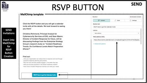Rsvp Button 31events
