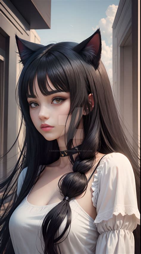 Cute Anime Girl Artwork By Rasooliartworks On Deviantart