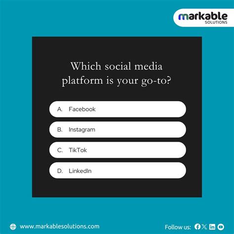 Markable Solutions On Linkedin Socialmedia Facebook Instagram Tiktok Linkedin