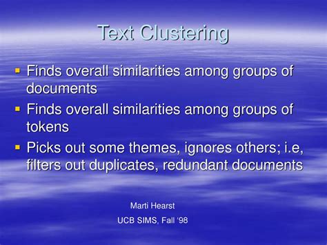 Document Clustering Matt Hughes Ppt Download