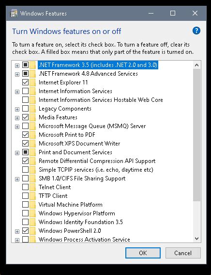 Net Framework Unrecognized Or Not Running Windows 10 Forums