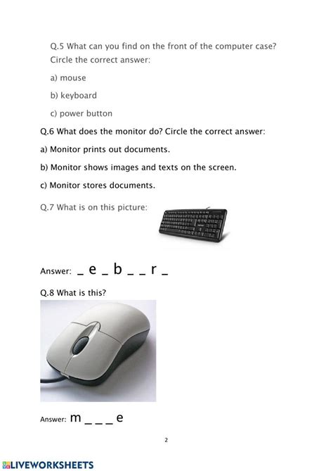 basic parts of computer
