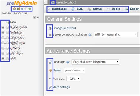 Strange Icons In Newest Phpmyadmin Stack Overflow
