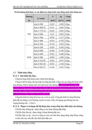 Chuong 4 thiet ke thoat nuoc | PDF