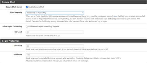 Configuring SSH User Manager Interfaces On PfSense Egirna Technologies