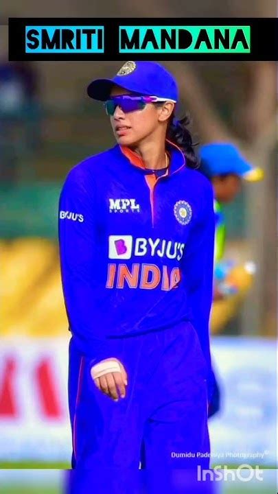 Indian Women Cricketer Smriti Mandana 🏏💙🇮🇳💙💙💙💙💙 Youtube