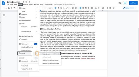 How To Add Or Remove Page Breaks In Google Docs Thegoodocs
