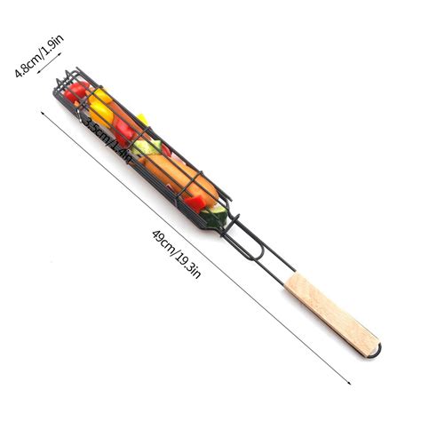 Draagbare Bbq Grillen Mand Roestvrij Staal Anti Aa Grandado