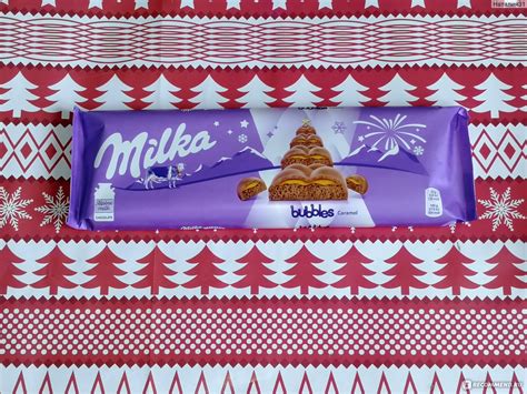 Шоколад Milka Bubbly Caramel - «Шоколадные пузырьки и мягкая карамель в ...