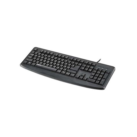 Buy Rapoo Keyboard Wired USB NK2500 English - Black Online @ AED 32 ...