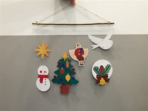 구상나무 페이퍼 콜라주 크리스마스 모빌 By 전유리 노트폴리오