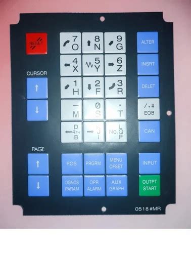 Plastic Cnc Machine Membrane Keypad At Rs Piece In Bengaluru ID