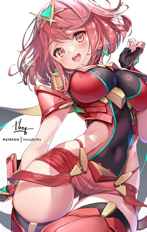 Pyra Xenoblade Chronicles And 1 More Drawn By Hongwhitespider