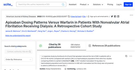 Apixaban Dosing Patterns Versus Warfarin In Patients With Nonvalvular