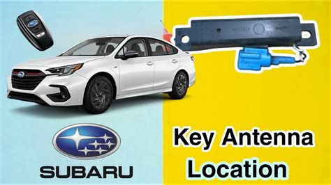 Subaru Key Antenna Location Youtube