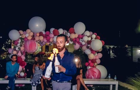 ბარმენშოუ ცეცხლოვანი შოუ წვეულების ორგანიზება Event Penguins