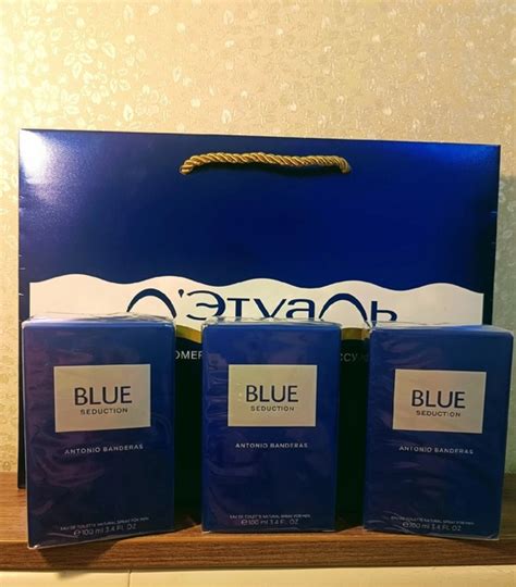 Легендарный бренд ANTONIO BANDERAS Blue Seduction for Men Куплены в Л ...