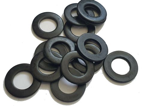 Black Flat Washers Form A A2 Stainless Steel Universal Hardware