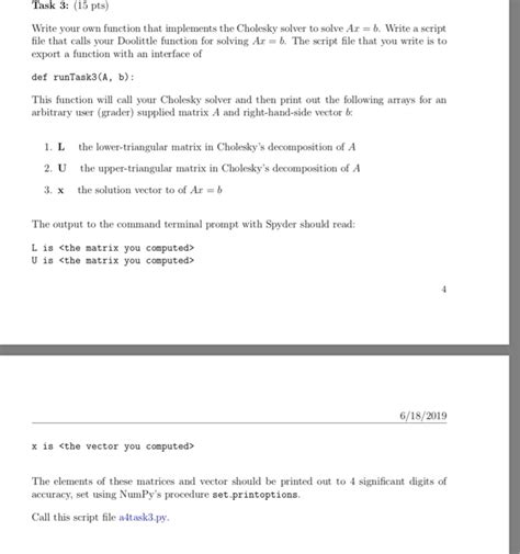 Solved Task 3 15 Pts Write Your Own Function That