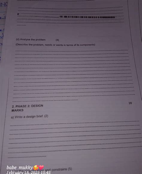 D Analyse The Problem 4 Describe The Studyx