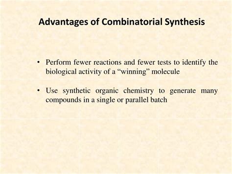 Ppt Combinatorial Chemistry Powerpoint Presentation Free Download