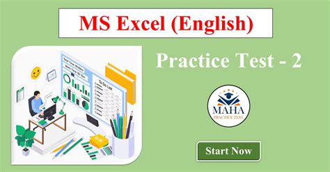 Ms Excel English Practice Test 2 एम एस एक्सेल सराव परीक्षा 2 Maha Practice Test