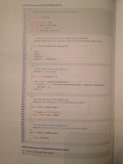 Solved 94 Using Interfaces For Callbacks 383 Rectangle