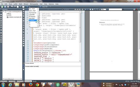 Texmaker Problem With Nomenclature TeX LaTeX Stack Exchange