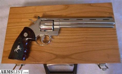 Armslist For Sale Colt 357 Mag Python 8in Laser
