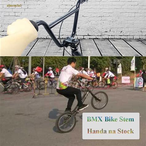 Cod Stocked Adjustable Angle Stem Bmx Road Bike Handbar Riser Almencla1