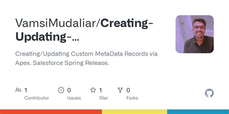 Github Vamsimudaliarcreating Updating Custommetadatatypes Apex