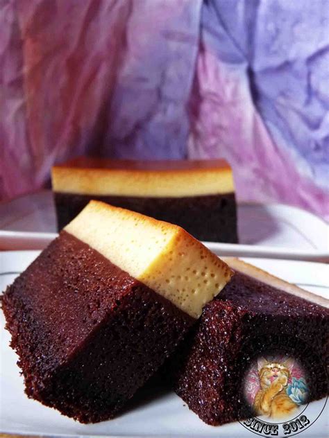 Syapex Kitchen Kek Coklat Puding Karamel