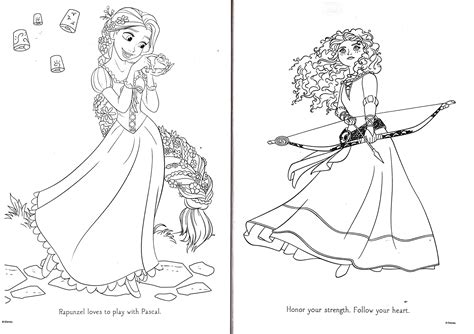 Disney Princess Merida Coloring Pages 2025