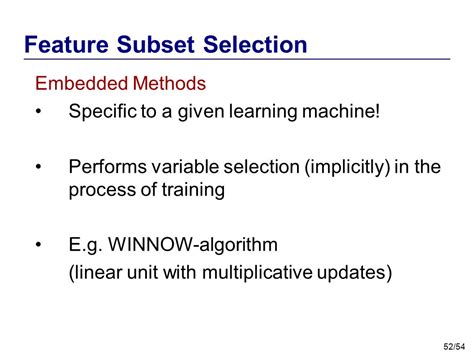 Variable - / Feature Selection in Machine Learning (Review) - ppt video online download