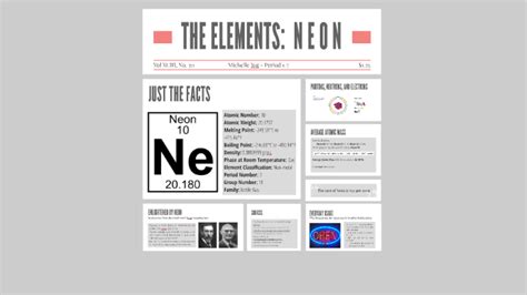 Neon Element Project