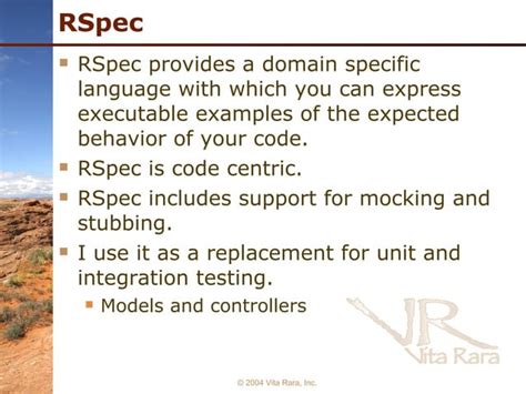 Behavior Driven Development With Rails Ppt Free Download