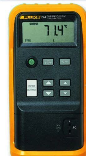 Digital Used Fluke 714 Thermocouple Calibrator For Industrial Accuracy 0 02 At ₹ 45000 Piece