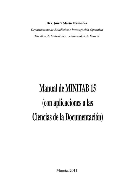 2011 Minitab 15 Pdf