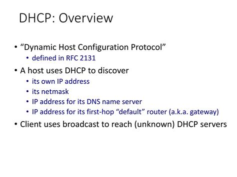 Ppt Link Layer Host Auto Configuration Powerpoint Presentation Free Download Id 2557785