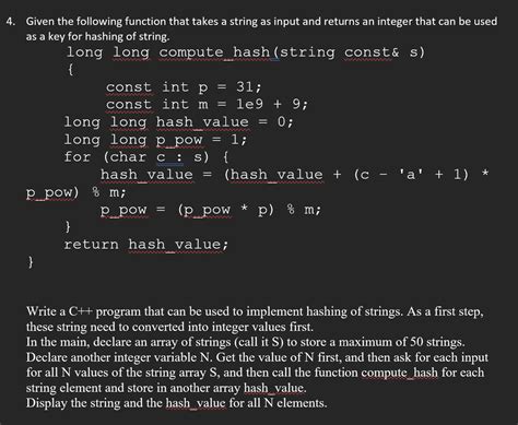 All Work Must Be Shown Please Chegg