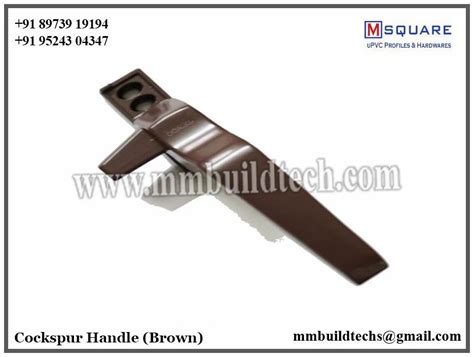 Aluminium Upvc Cockspur Handle Brown At Rs 90piece In Coimbatore