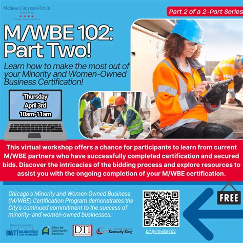 Mwbe 102 Part Two Chicago Treasurers Office Melissa Conyears