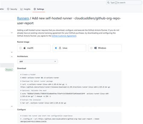 How To Create A Self Hosted Github Action Runner Cloudcuddler