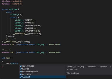 C Variable Explorer Recommendations Shows Everything Including